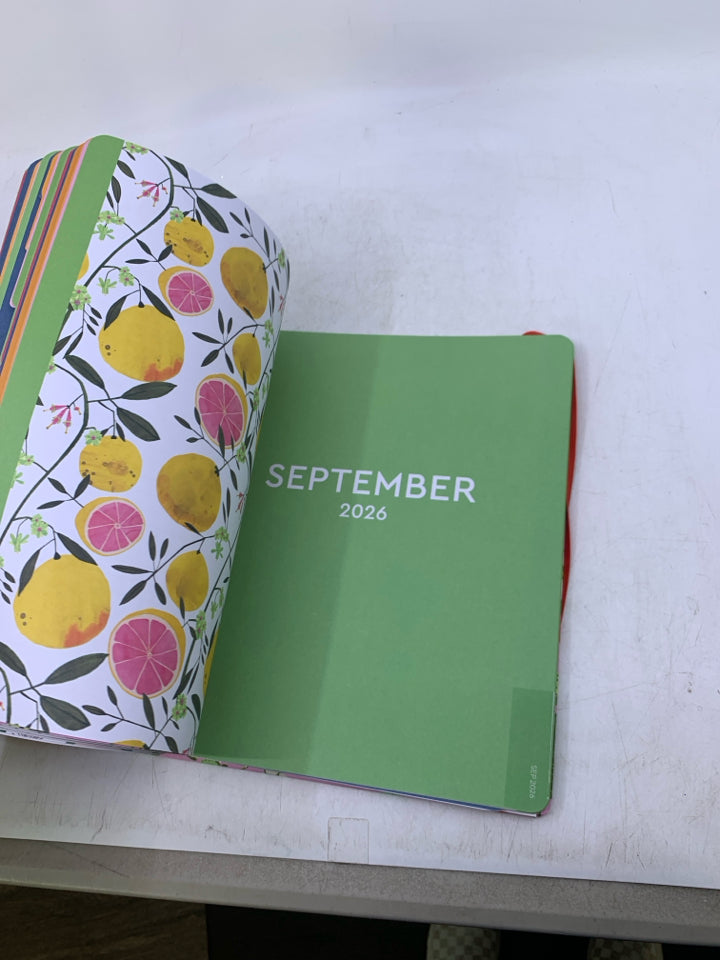 PINK W/ STRAWBERRIES 2026 CALLENDER.