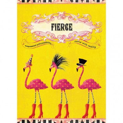 Fierce, Birthday Card